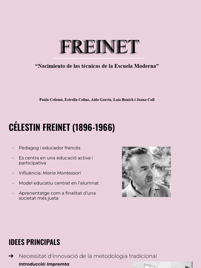 Lectura Freinet | PDF