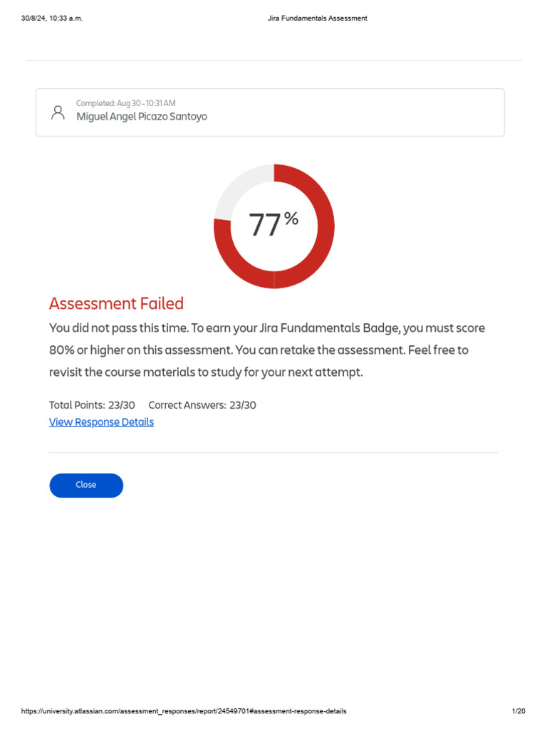 Jira Fundamentals Assessment | PDF | Scrum (Software Development ...
