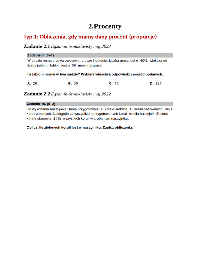 2 Procenty | PDF