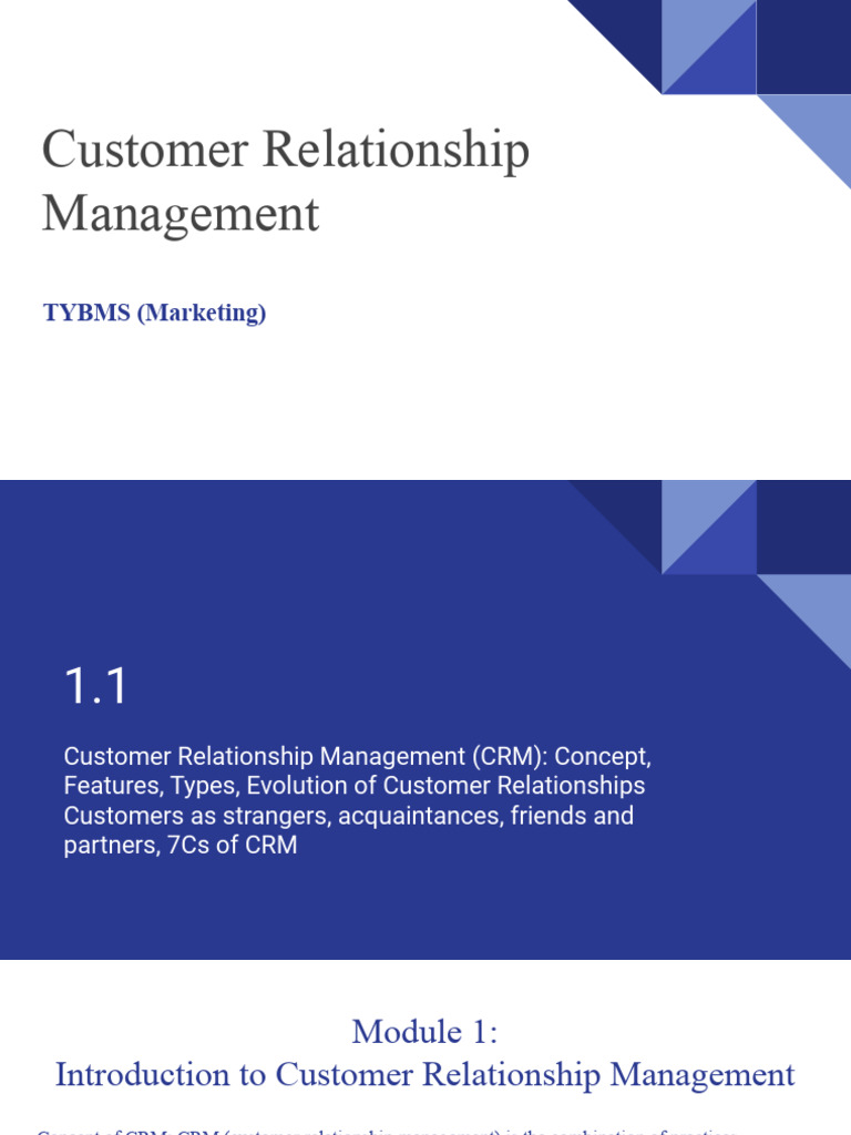 CRM | PDF | Customer Relationship Management | Marketing