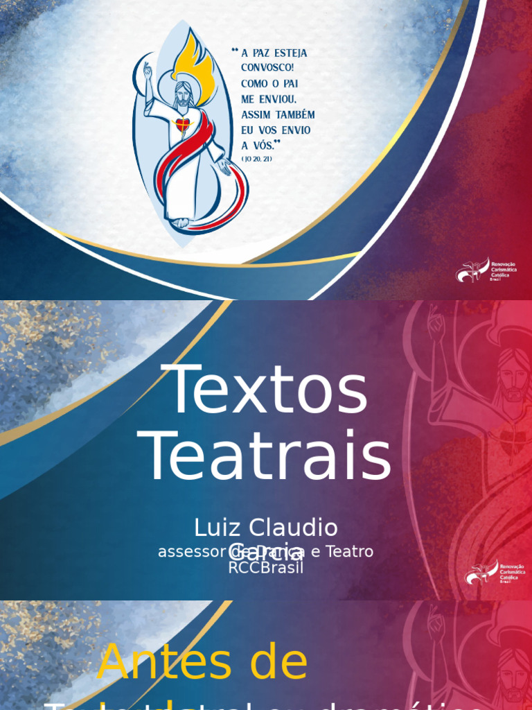 NOVO TEXTOS TEATRAIS - PPTX - 20240427 - 095807 - 0000 | PDF | Teatro ...