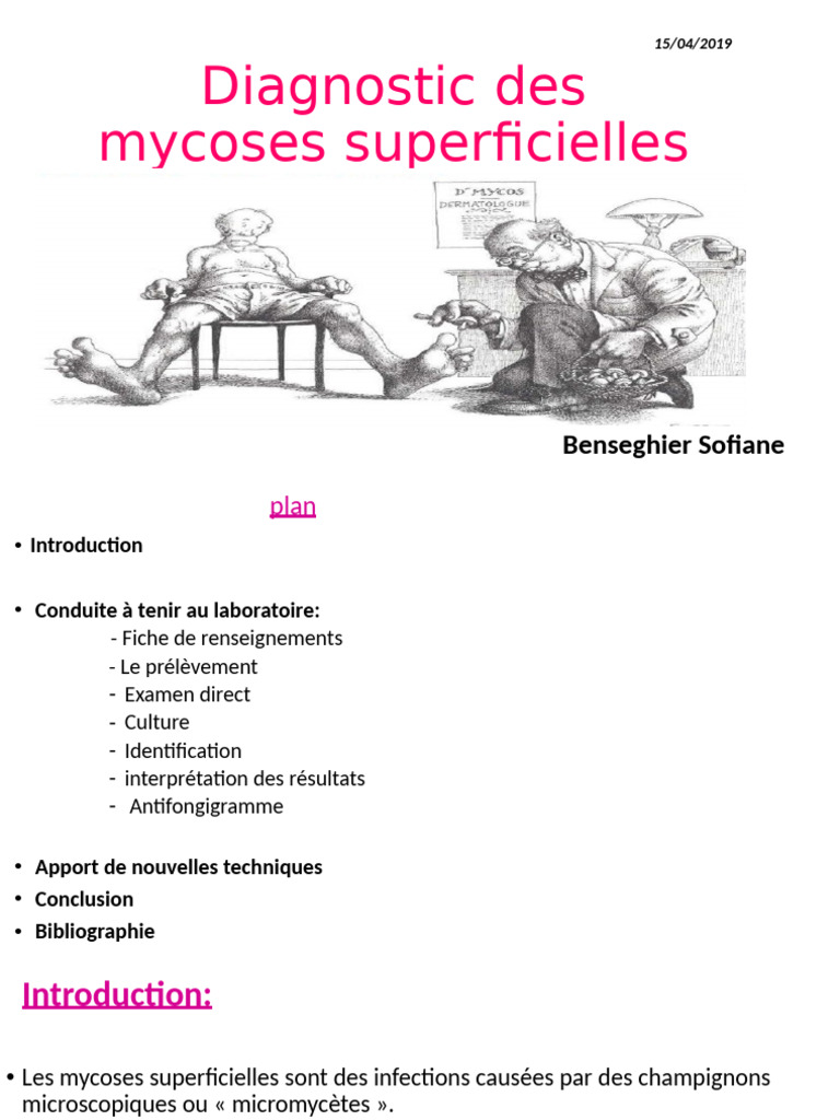 DC Des Mycoses Superficielles | PDF | Maladies et troubles | Mycologie