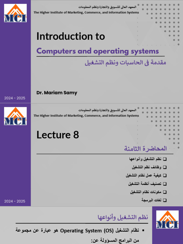 Computers Lecture 8 | PDF