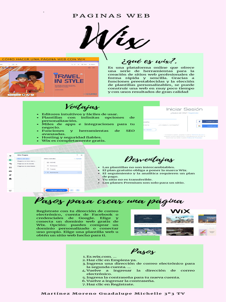 Qué Es Wix?.: Ventajas | PDF
