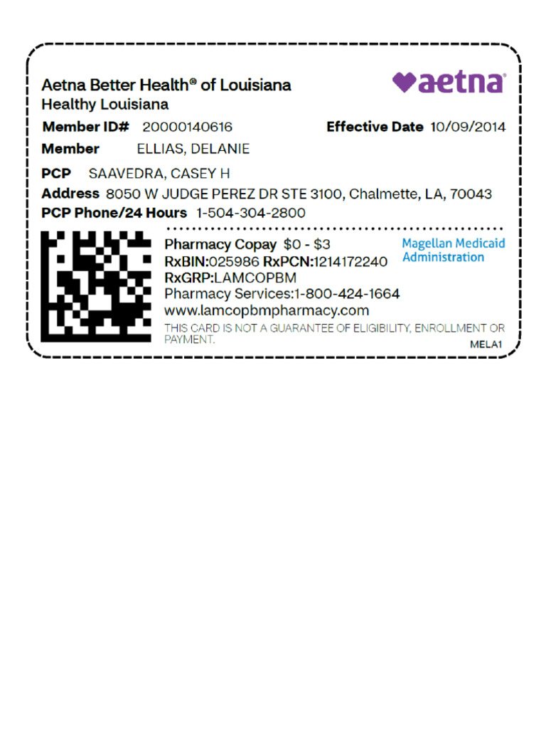 Aetna Front PDF | PDF