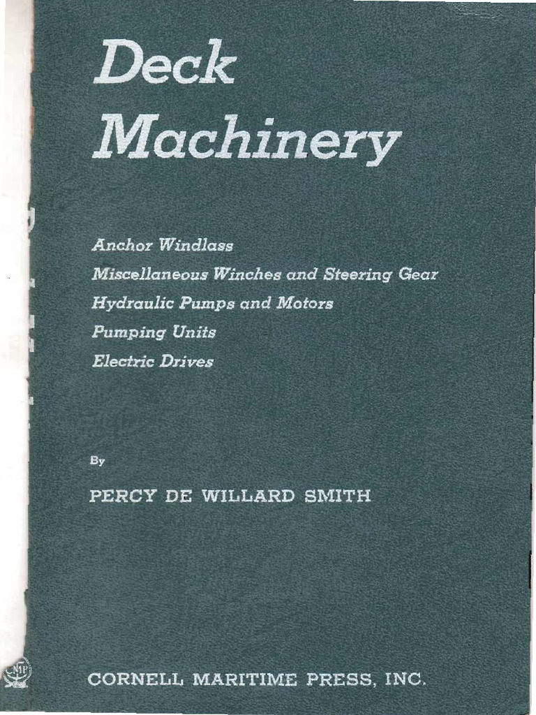 Deck Machinery | PDF