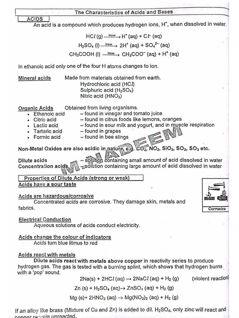 Acid Bases | PDF