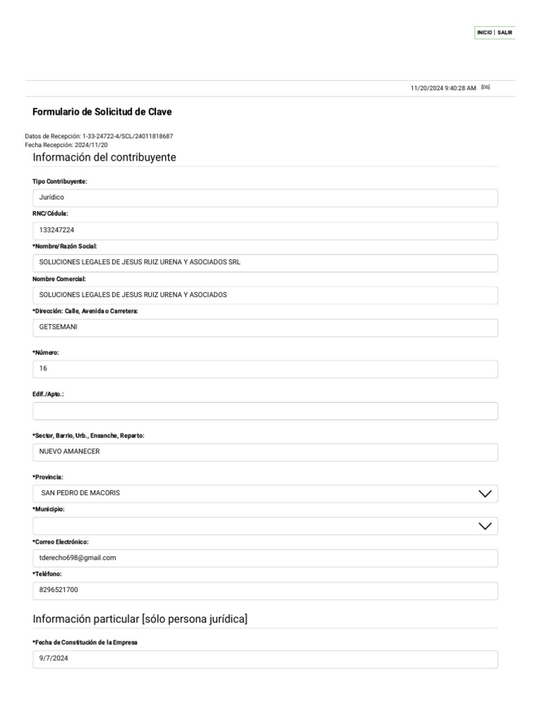 Solicit Ud Clave | PDF | Internet | Sitios web