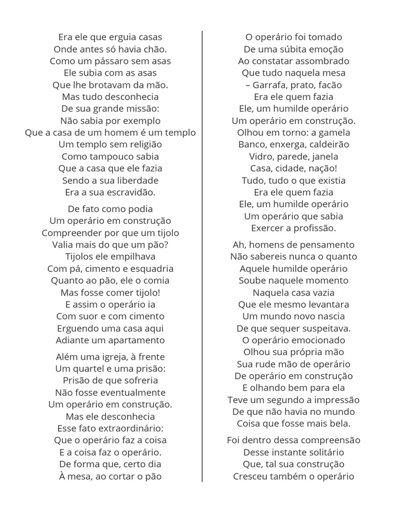 Era ele que erguia casas | PDF