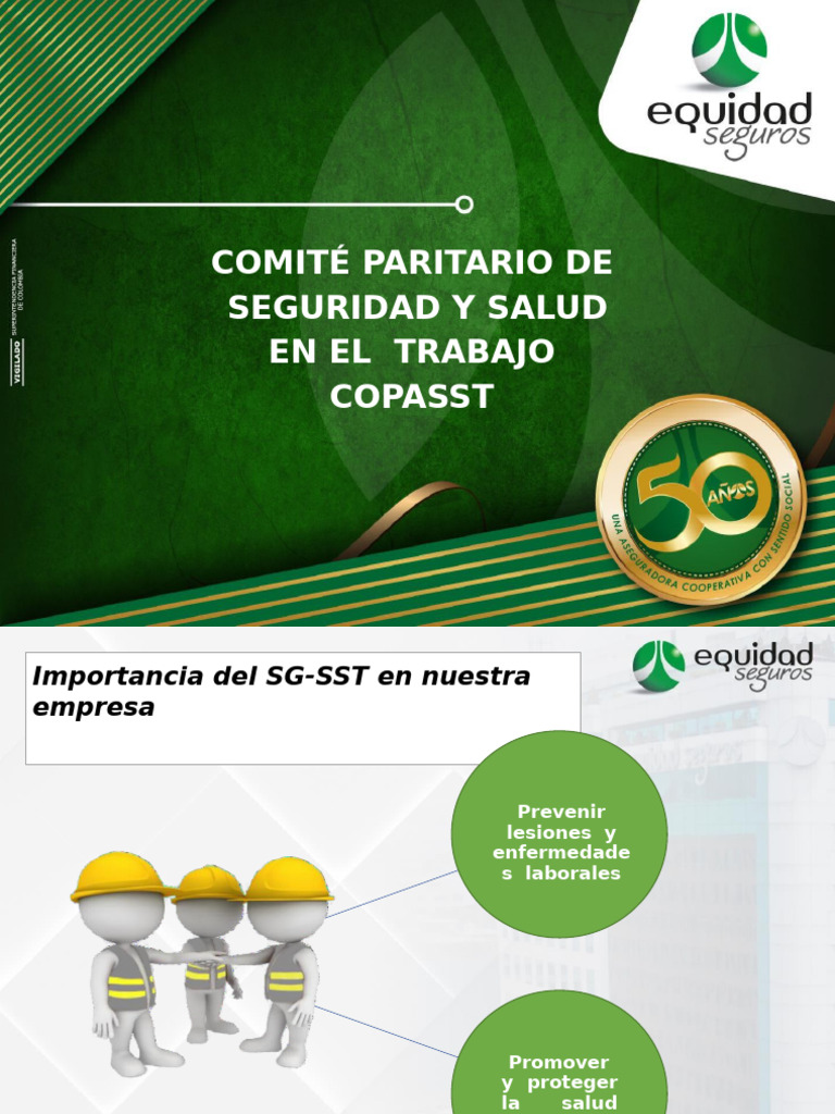 Funciones y Actividades del COPASST | PDF | Seguridad y salud ocupacional