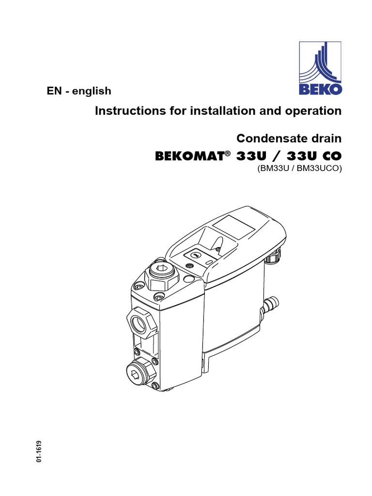 BEKOMAT 33 Operating Manual | PDF | Relay | Alternating Current