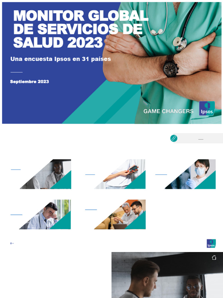 Encuesta Ipsos 2023 Salud Mental en Chile | PDF
