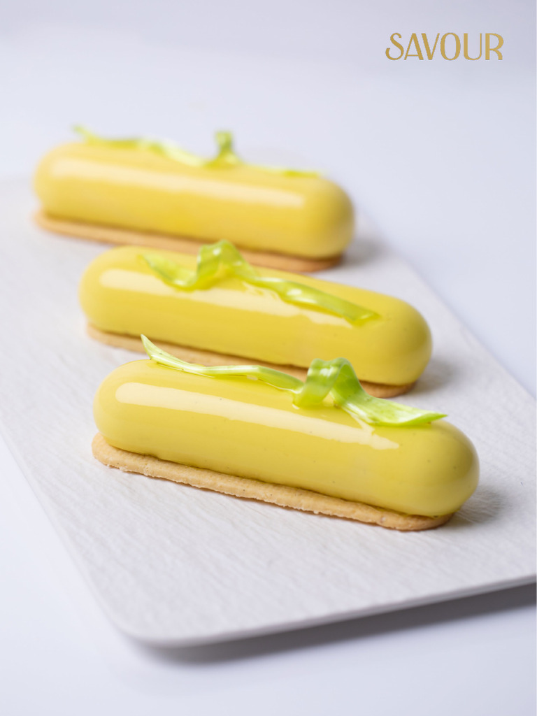 Yuzu Vanilla Petit Gateaux | PDF | Cakes | Foods