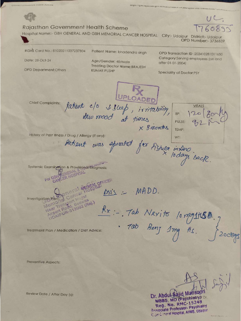 Weekly Checkup Feedback Fitsula | PDF