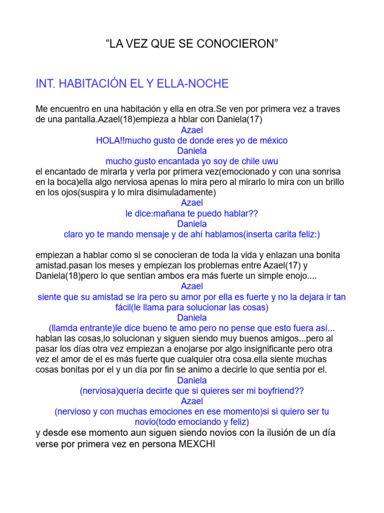 Historia de Amor | PDF