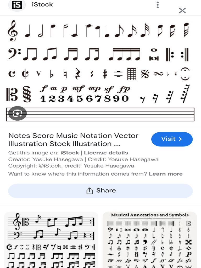 All Music Symbols - Google Search | PDF