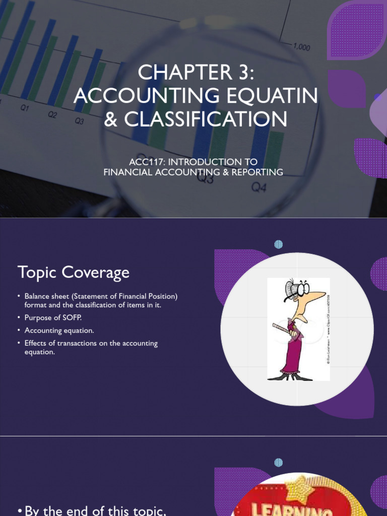 L3 CHAPTER 3 | PDF | Balance Sheet | Equity (Finance)