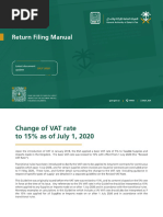 VAT Return Submission Guidelines | PDF | Value Added Tax | Taxes