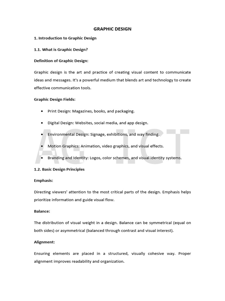 Course GRAPHICS DESIGN - 115234 | PDF | Typefaces | Typography