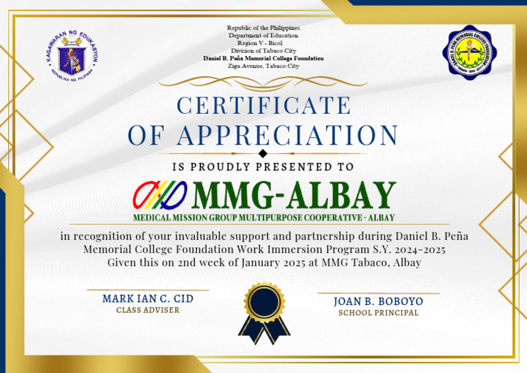 _coa for Mmg Final (a4 (Landscape)) | PDF