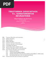 CIE 10 Trastornos Disociativos | PDF | Disociación (psicología) | Amnesia