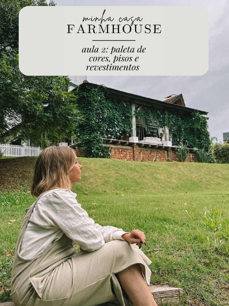 Resumo Aula 02 - Minha Casa Farmhouse | PDF