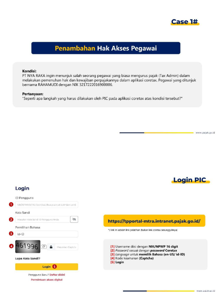 Penambahan Hak Akses Pegawai | PDF