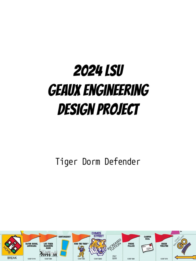 Dorm Defender Design Project Packet | PDF | Computing | Computer ...