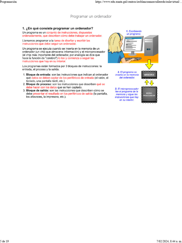 Algoritmos y Scratch | PDF