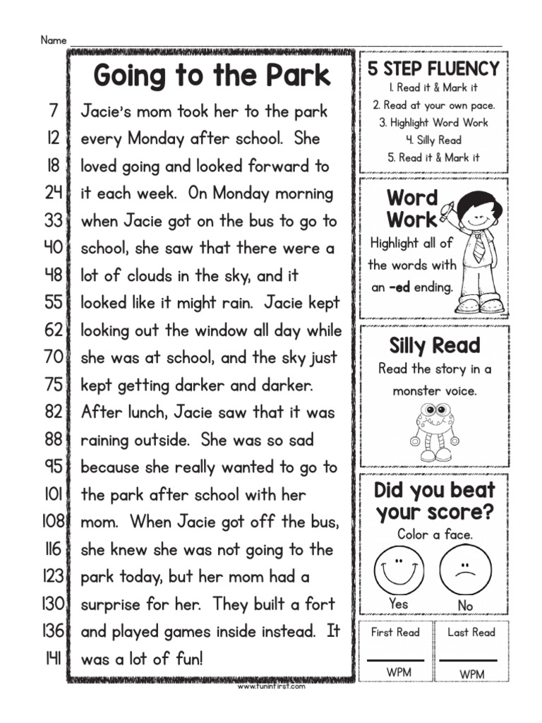 Kids' Reading Fluency Guide | PDF