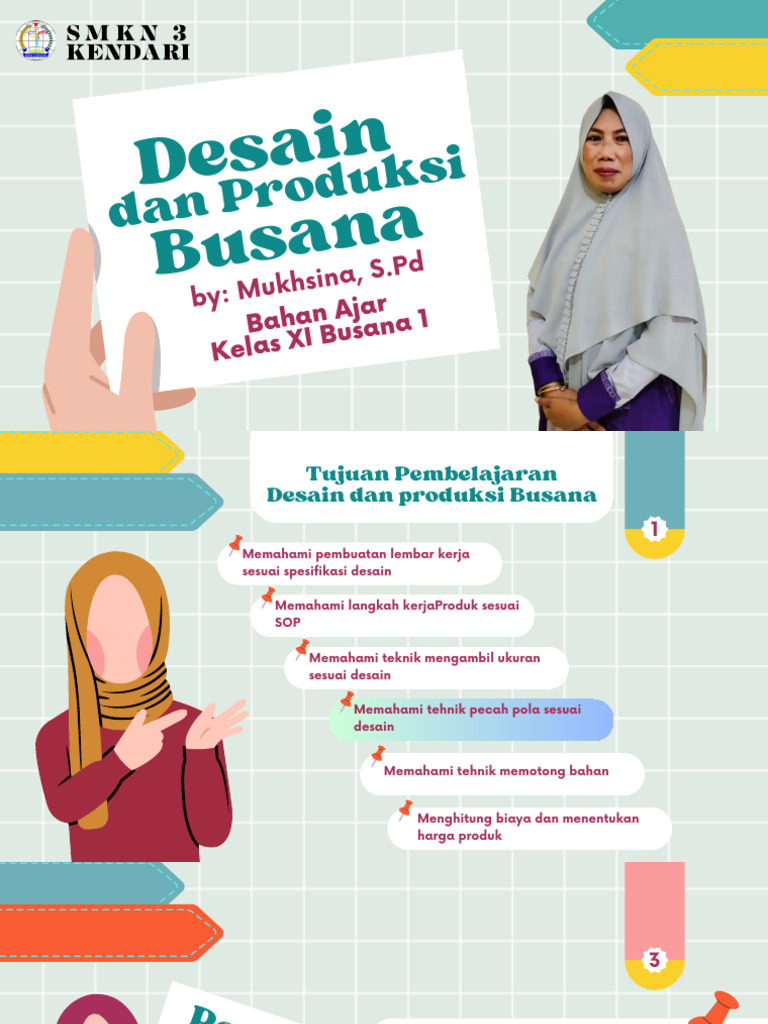 Desain Dan Produksi Busana | PDF