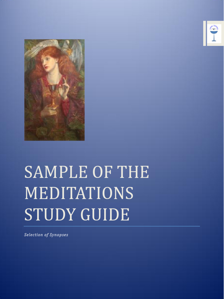 Meditations Sample Study Guide 2014 | PDF | Hermeticism | Neoplatonism