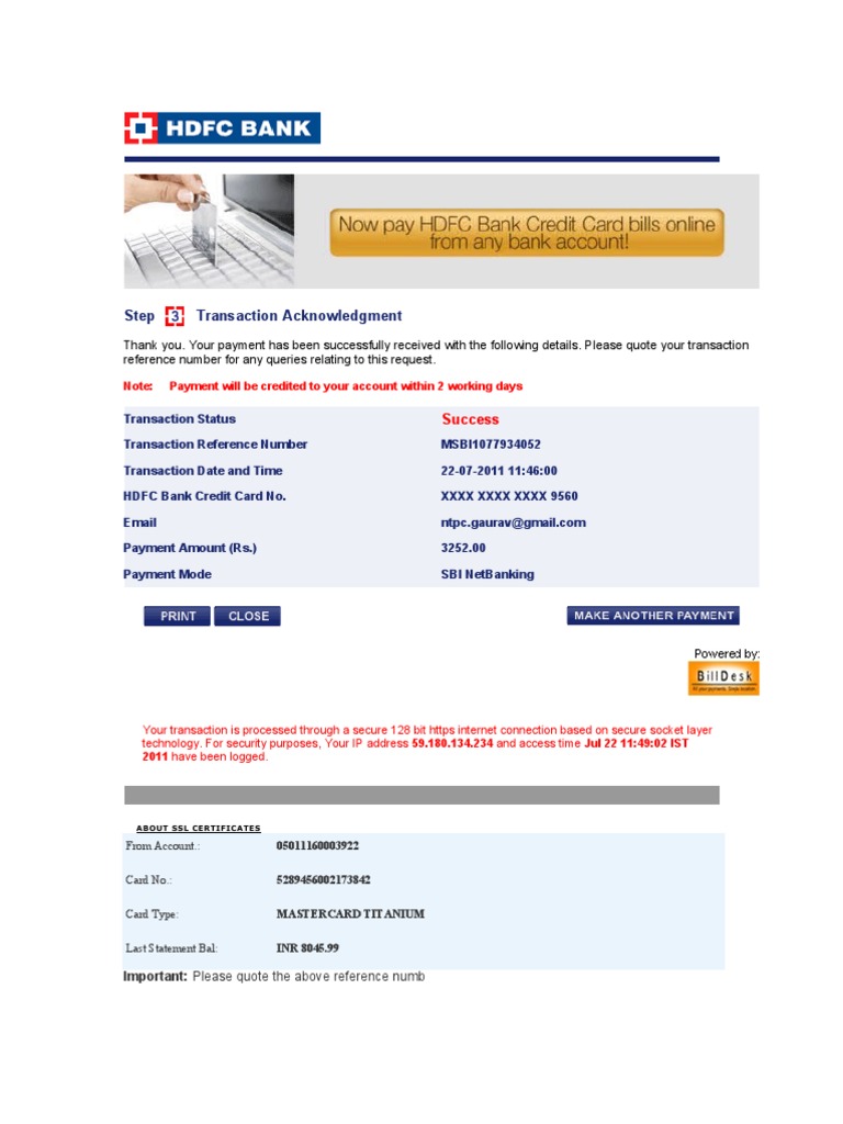 Step Transaction Acknowledgment | PDF