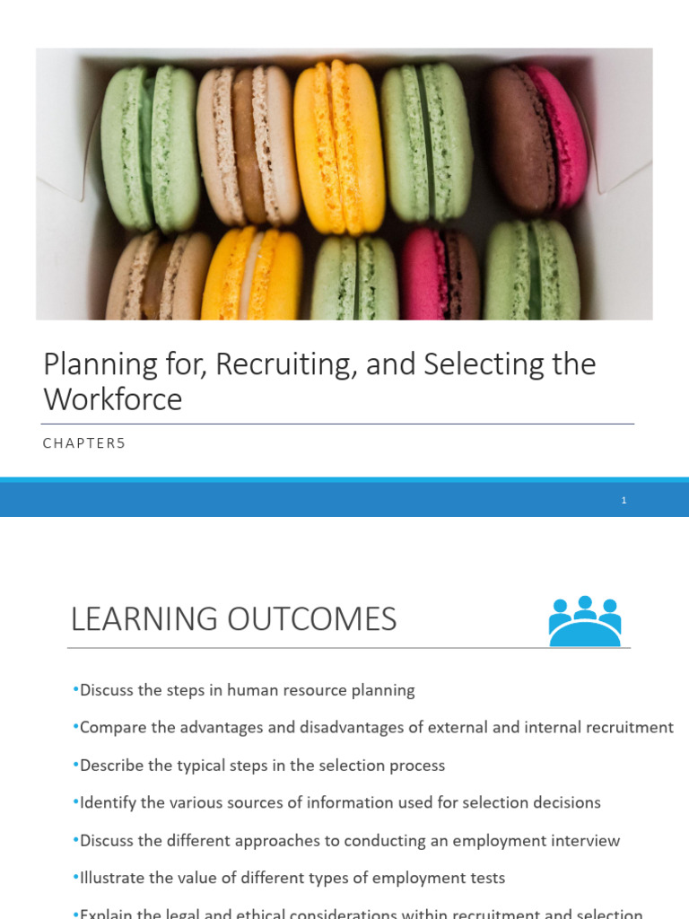 Ch5 - Recruitment and Selection | PDF | Recruitment | Human Resources