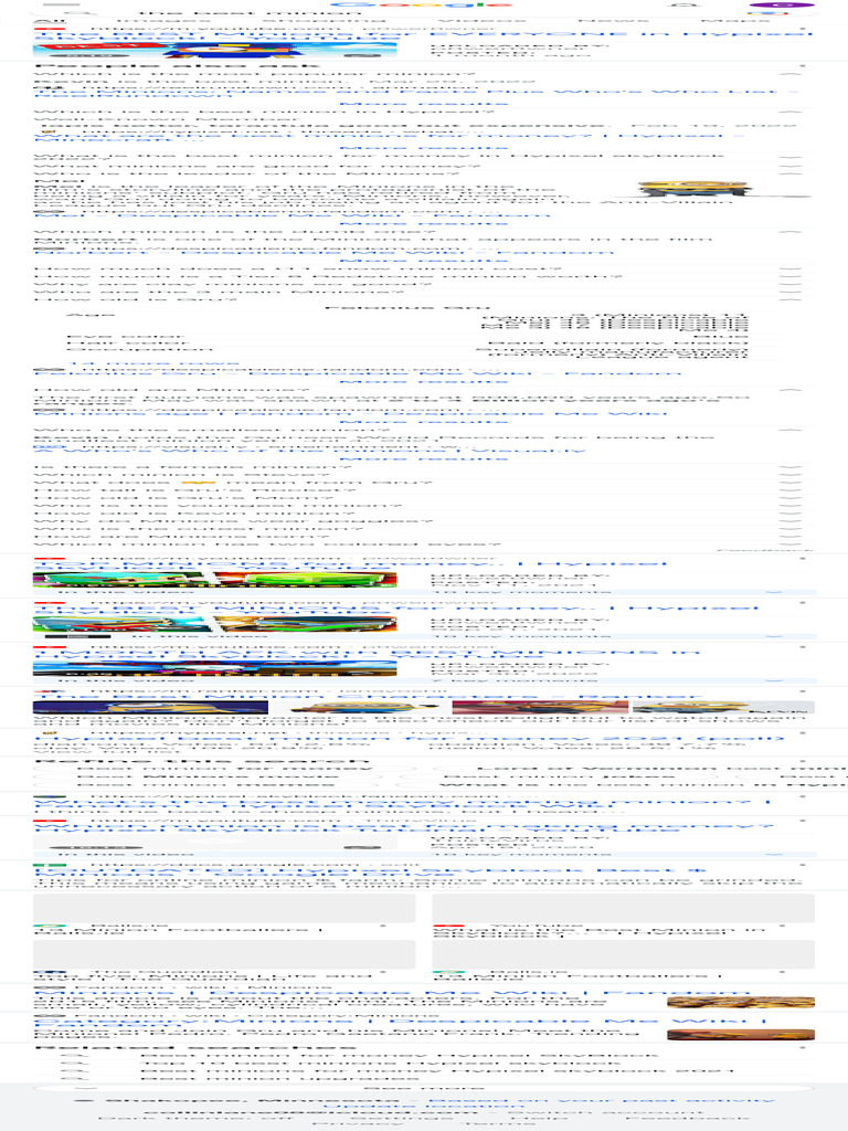 Minions: A Fan's Guide | PDF