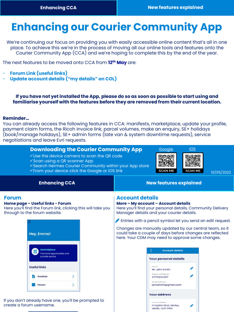 Upgrading the Courier Community App | PDF | Ios | Mobile App