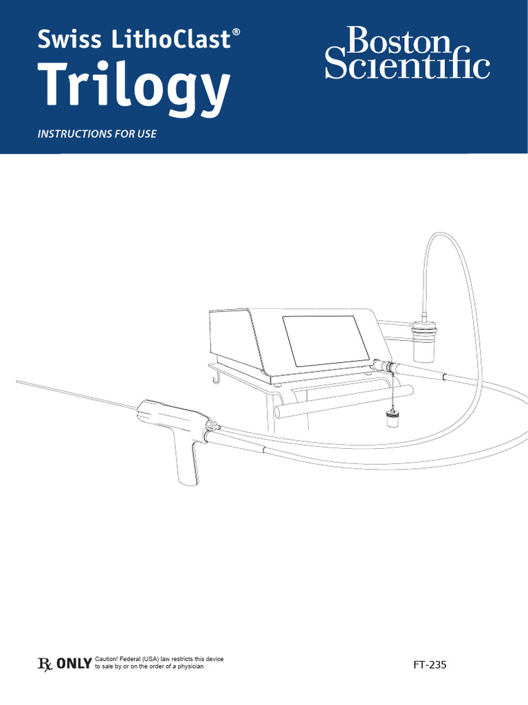 Boston Scientific Trilogy Manual | PDF | Electrical Connector