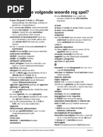 Die Opsomming - Wenke Afr | PDF