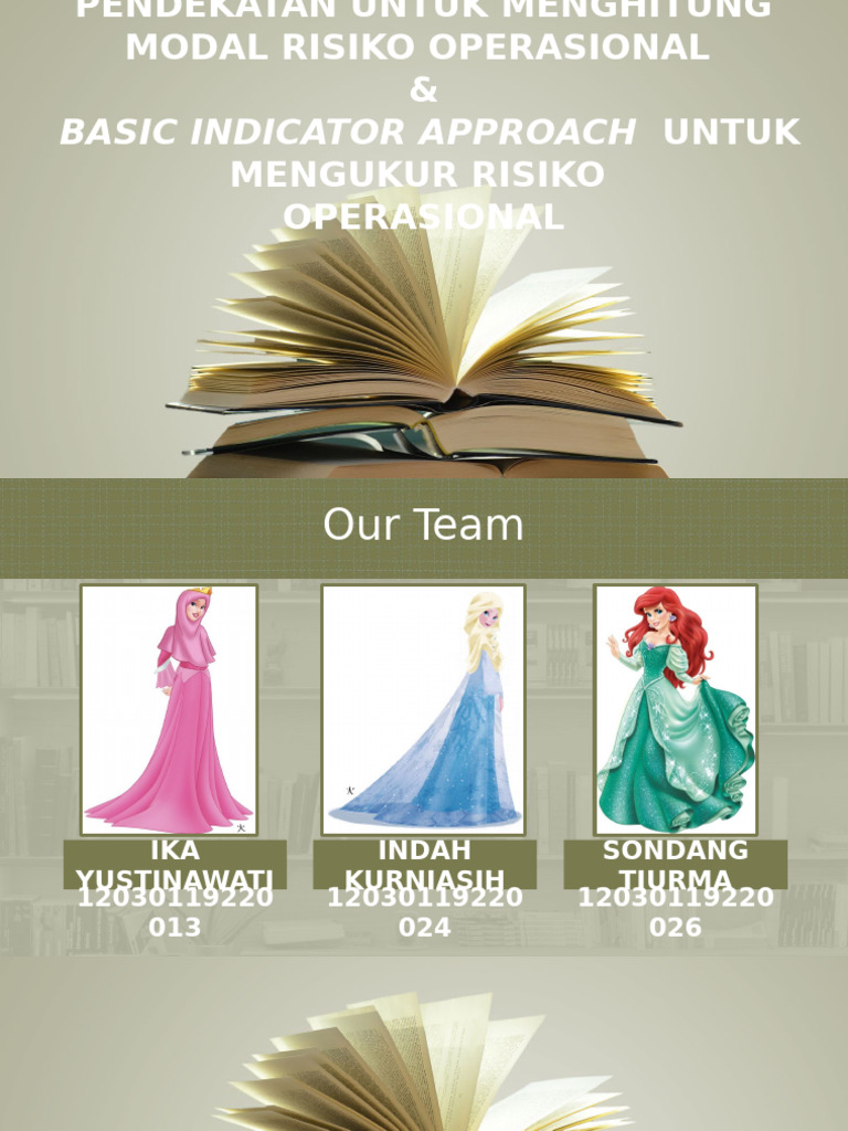 Kelompok 4 - Modal Risiko Operasional Dan Pengukurannya | PDF