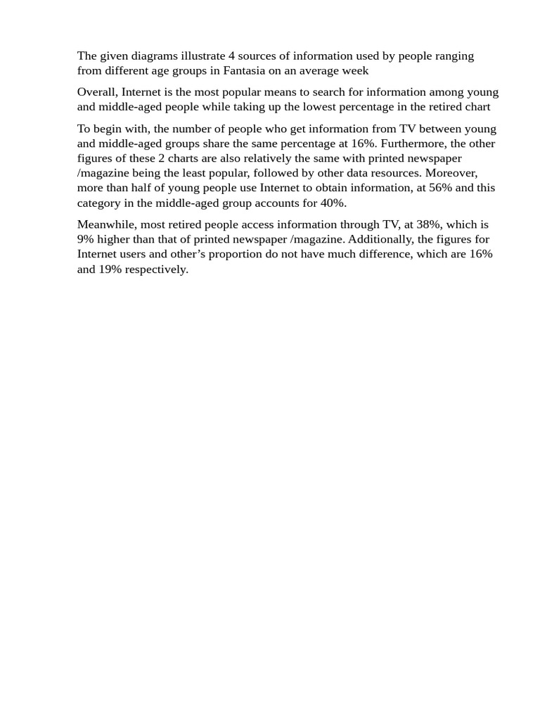 Information Sources by Age in Fantasia | PDF