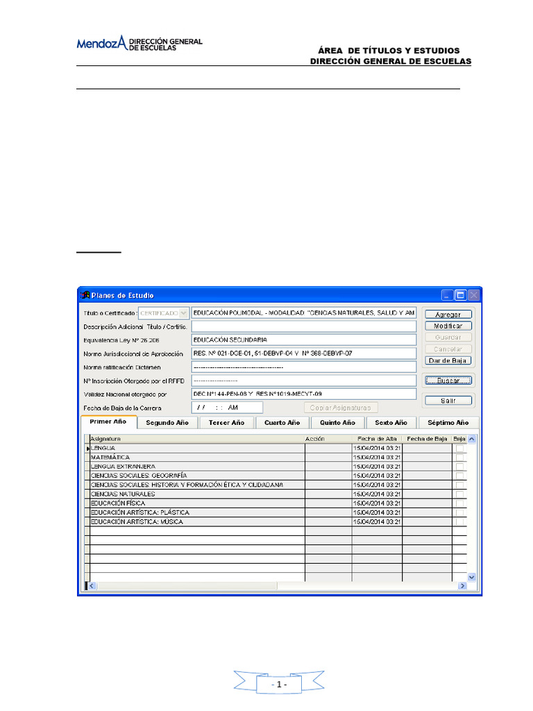 Anexo Complementario Guia Metodologica 2015 | PDF