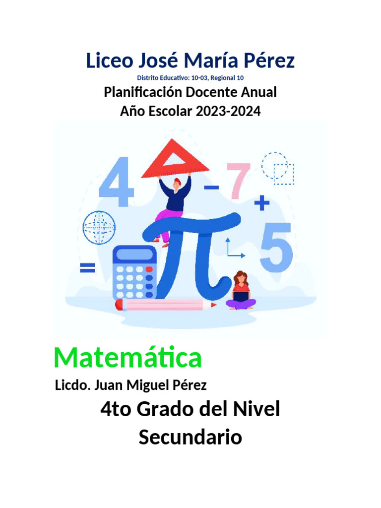 Mat 4 To | PDF | Matemáticas | Geometría