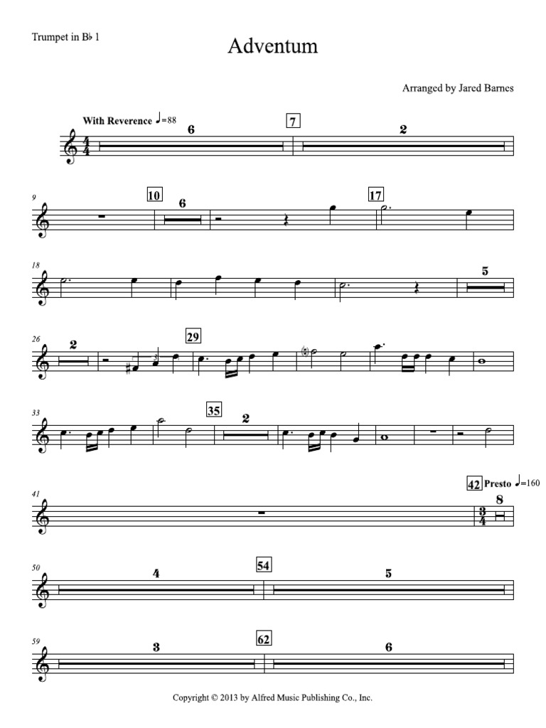 Trumpet in BB 1 | PDF