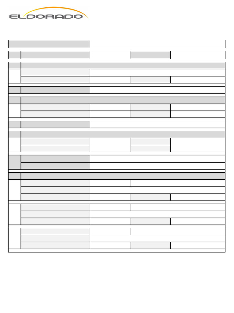 Formulário admissional | PDF | São Paulo