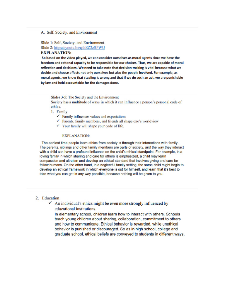 LAST TOPIC ETHICS | PDF