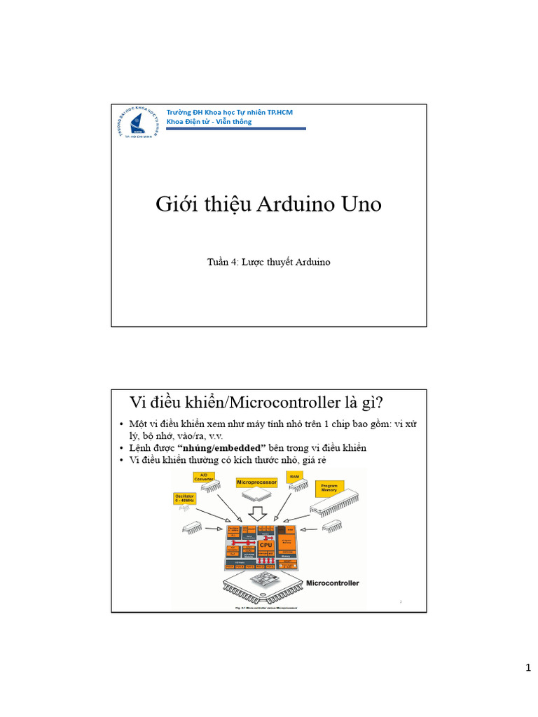 Tuần 2 Arduino | PDF