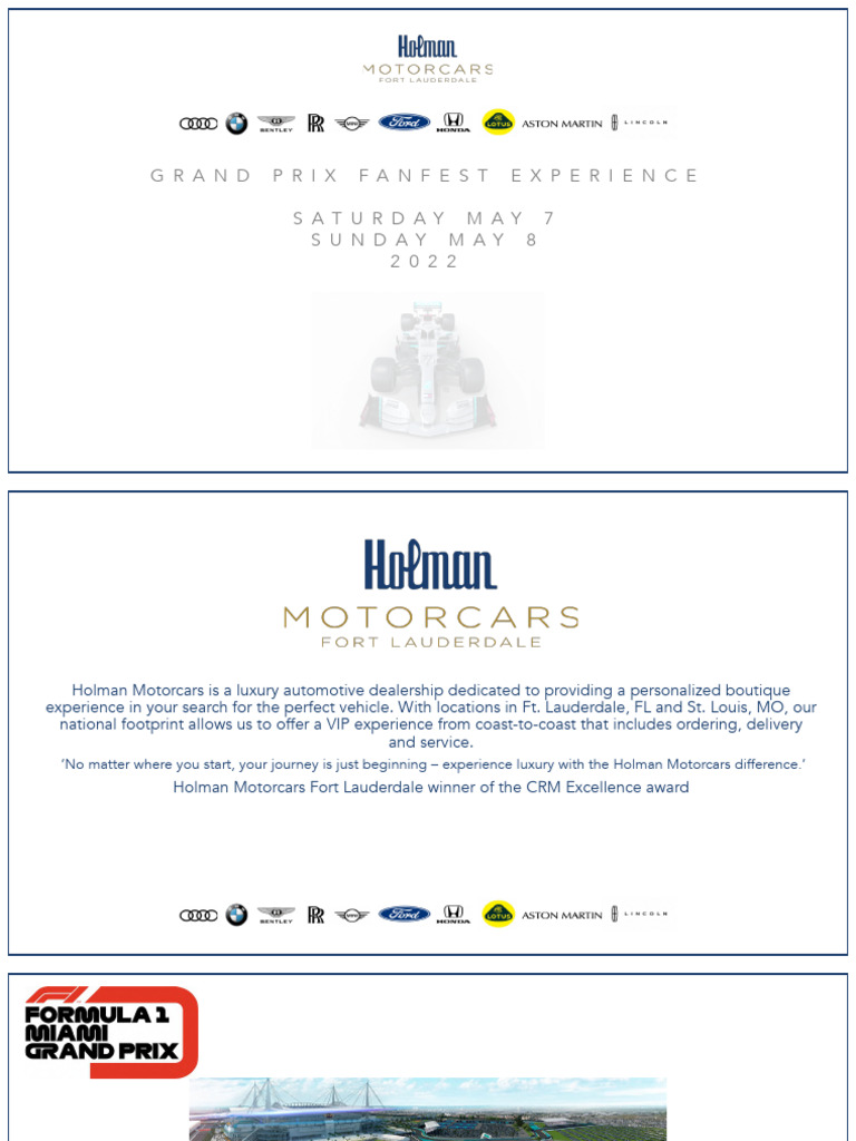 Holman F1 Fanfest - Compressed | PDF