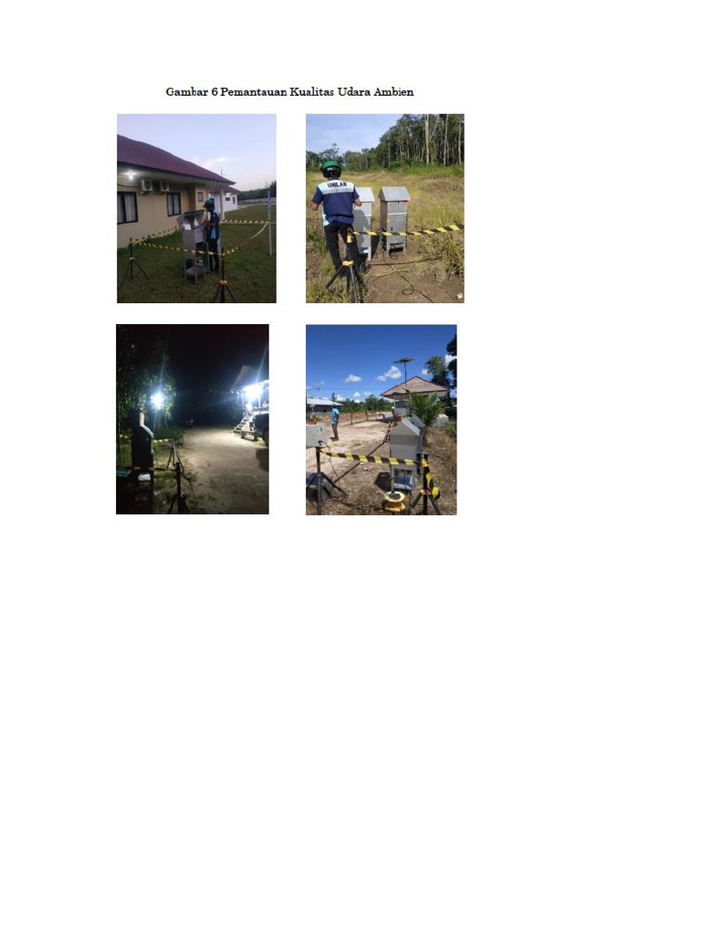 Foto Sampling Udara Ambien | PDF
