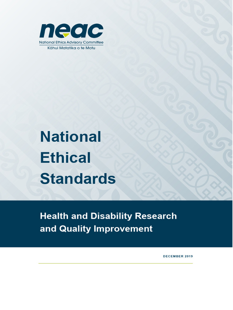 National Ethical Standards for Health Research | PDF | Informed Consent ...