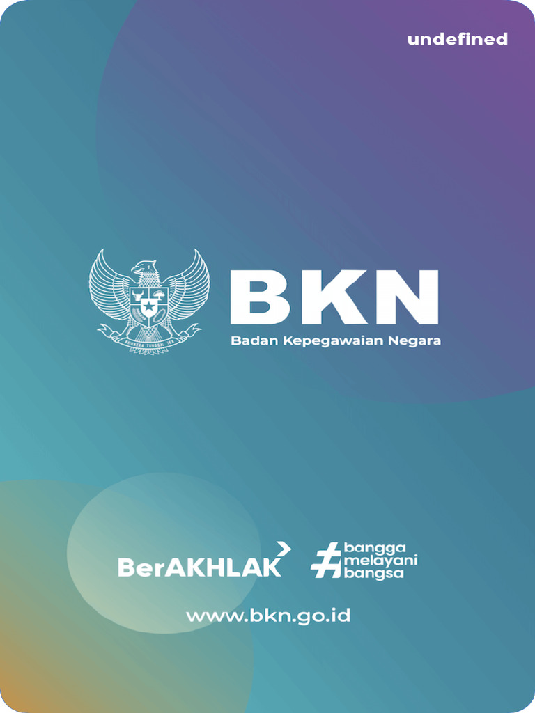 Kartu ASN Virtual Potrait Belakang | PDF